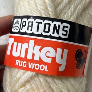 PATONS | Other | Patons Turkey Rug Wool Beige Shade Bs 984 5g 00 Pure ...